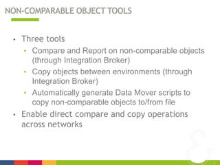 Non-Comparable Object Tools for PeopleSoft | PPTX