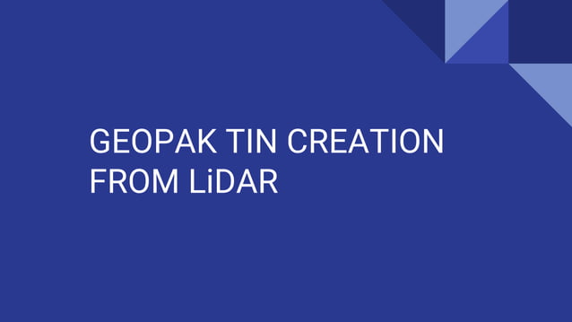 HEC-RAS LiDAR Cross Sections With Microstation SS3 V8i | PPTX | Cloud ...