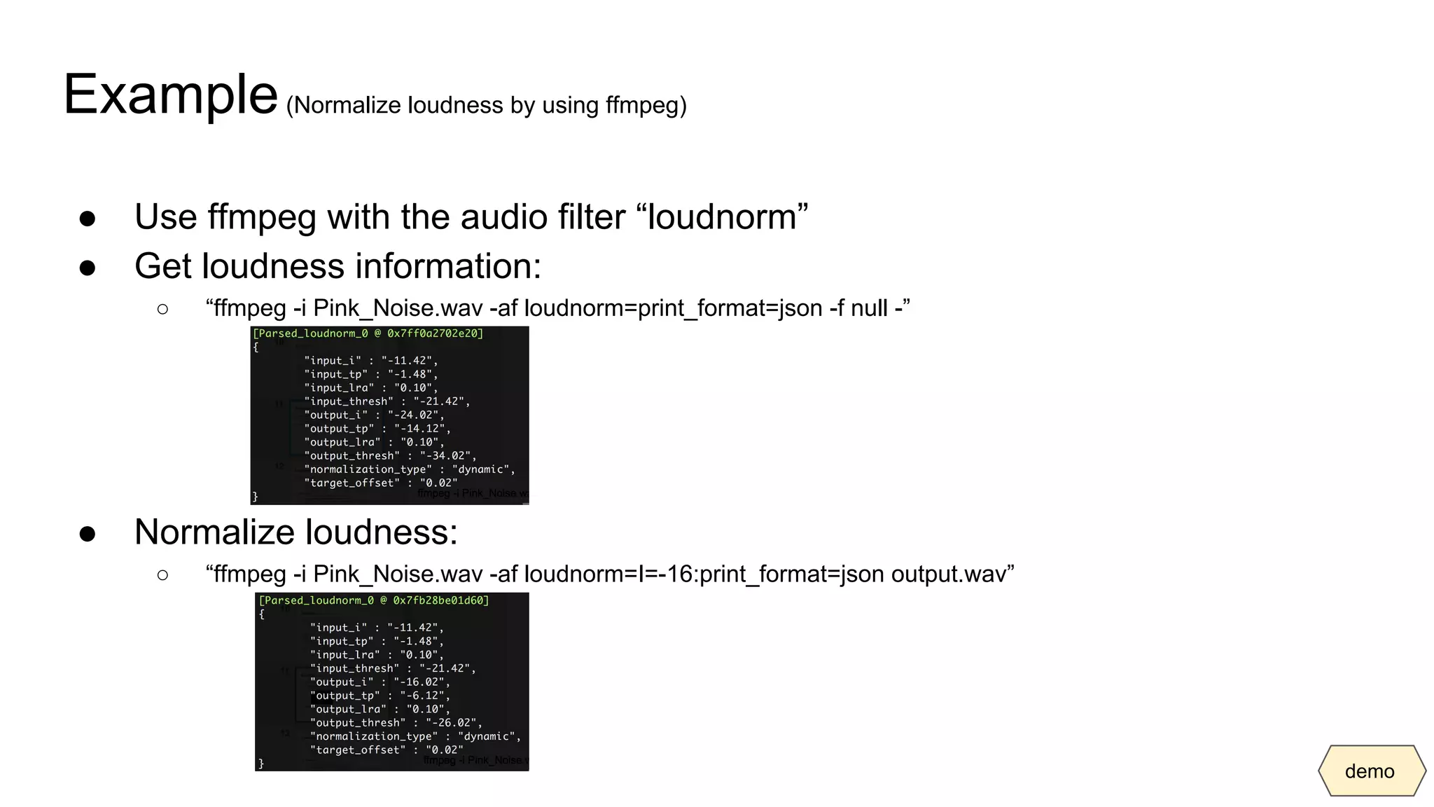 Introduction to audio normalization | PPT