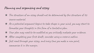 Academic essay writing | PPT