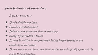 Academic essay writing | PPT