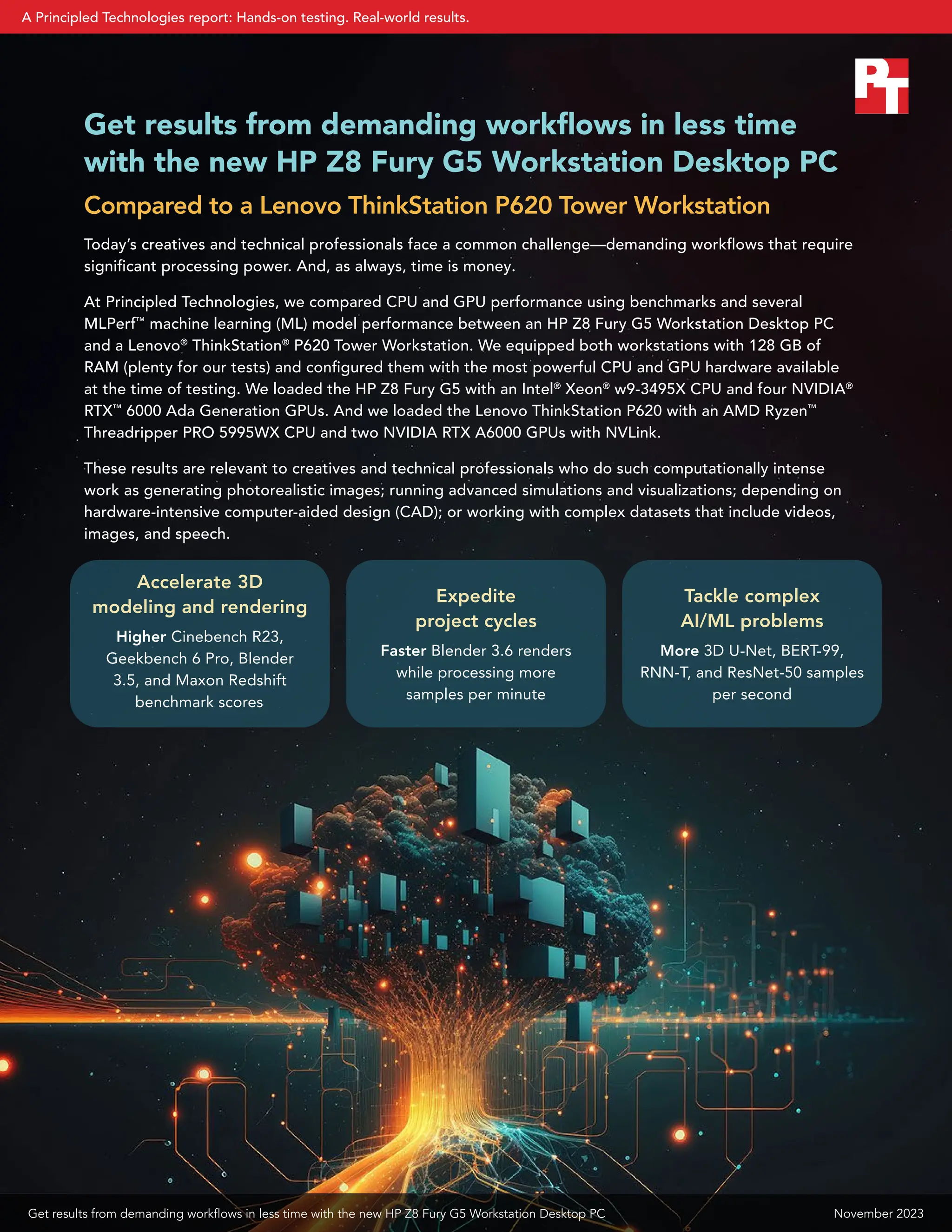 Get results from demanding workflows in less time with the new HP Z8 ...