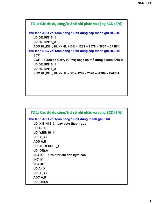 Z80 examples | PDF