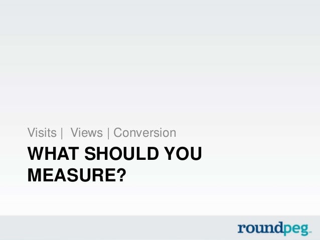 What you measure matters