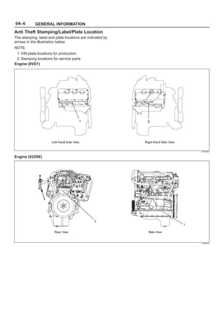 2000 Isuzu Rodeo Engine Diagram