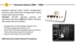 Generasi Komputer | PPTX