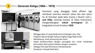 Generasi Komputer | PPTX