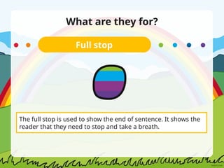Punctuation games - English for young kids | PPTX