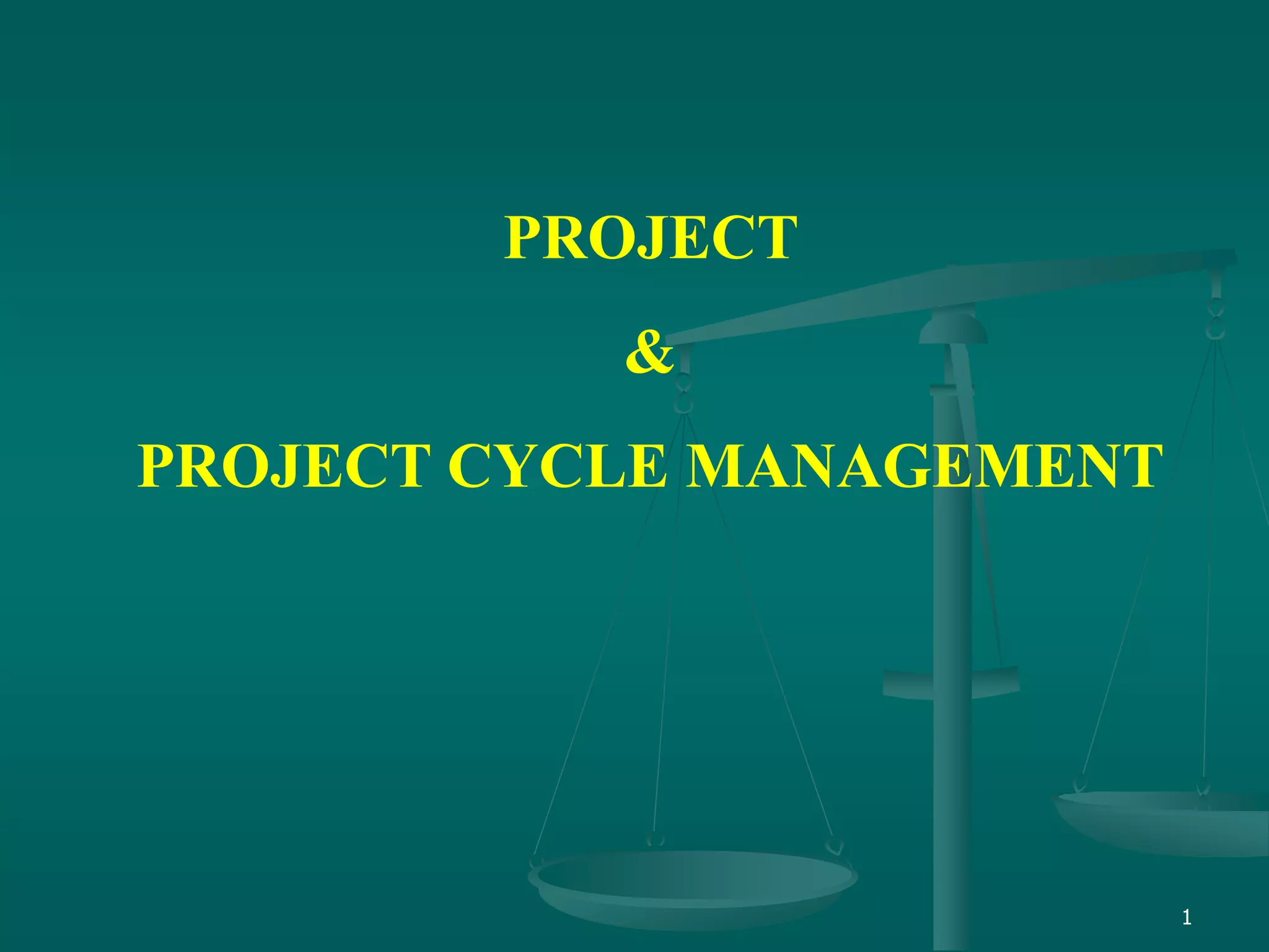 Za project & project cycle management | PPT