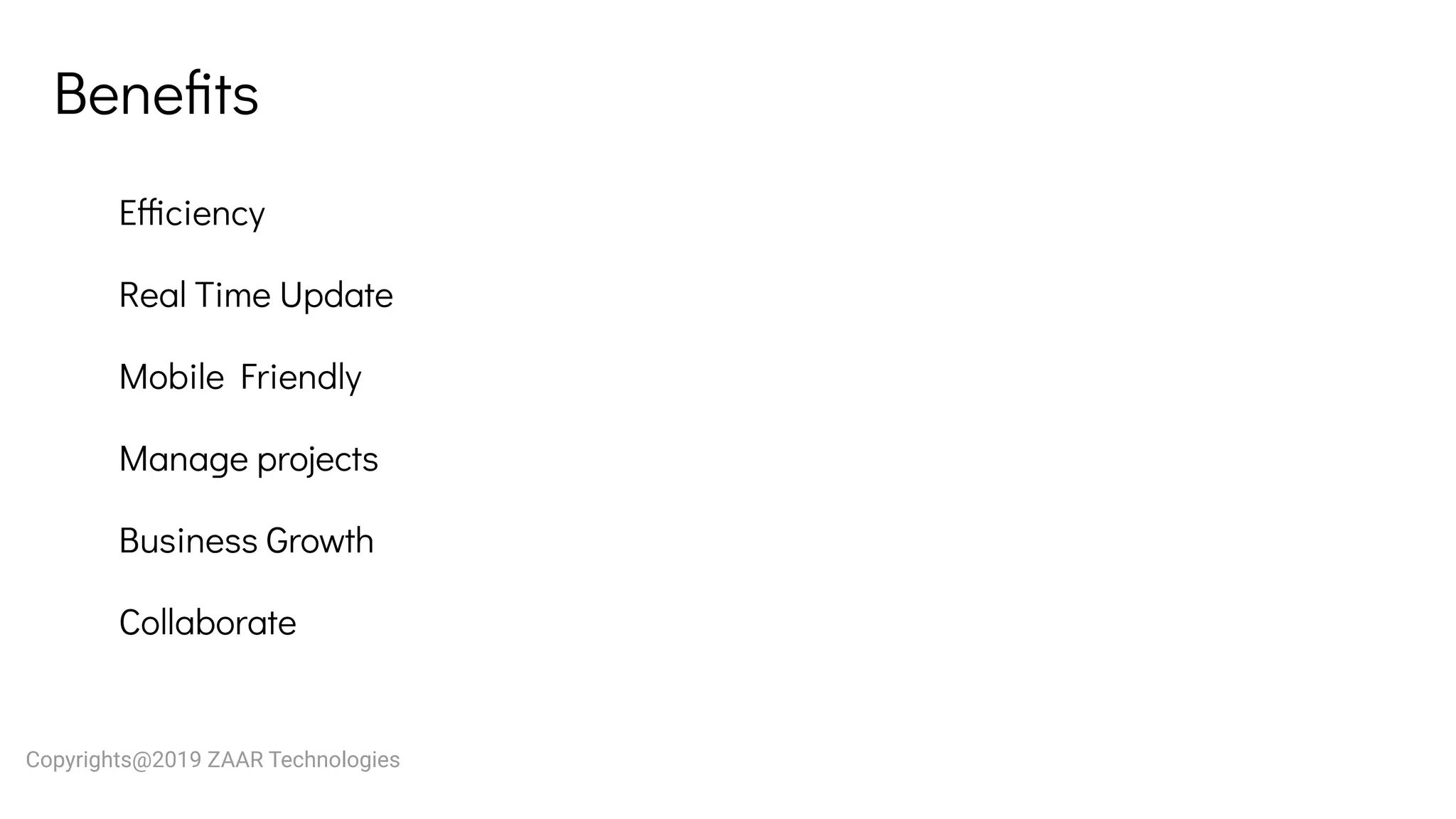 ZAAR App Presentation | PPT