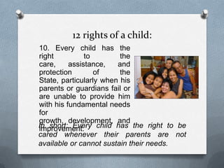 rights of a child | PDF