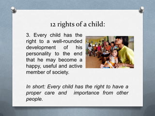 rights of a child | PDF