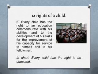 rights of a child | PDF