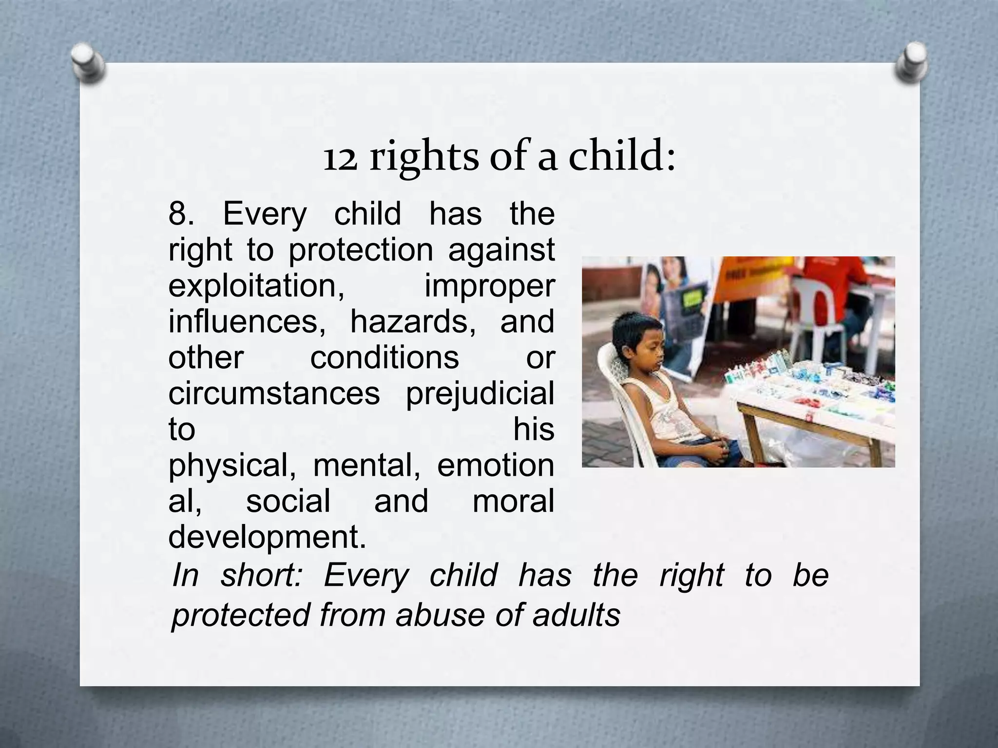 Rights of a Child (Philippines) | PPTX