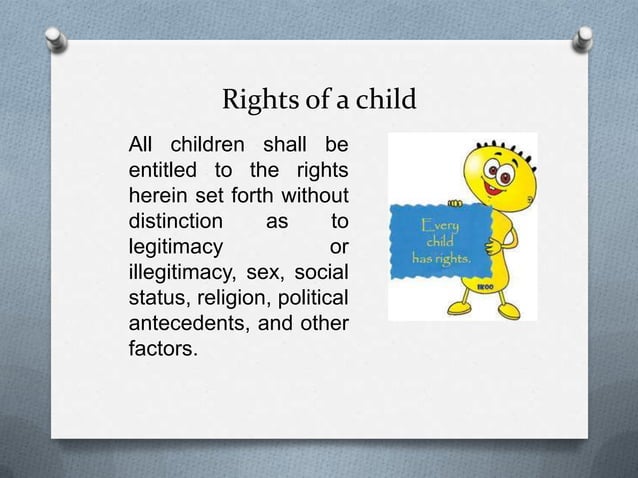 Rights of a Child (Philippines) | PPTX | Adoption and Fostering | Parenting