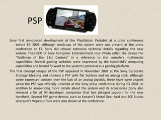 Game consoles | PPTX