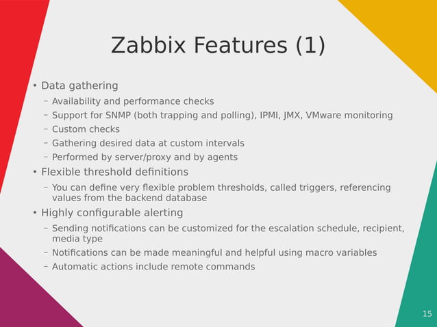 Zabbix Monitoring Platform | PDF | Operating Systems | Computer Software and Applications