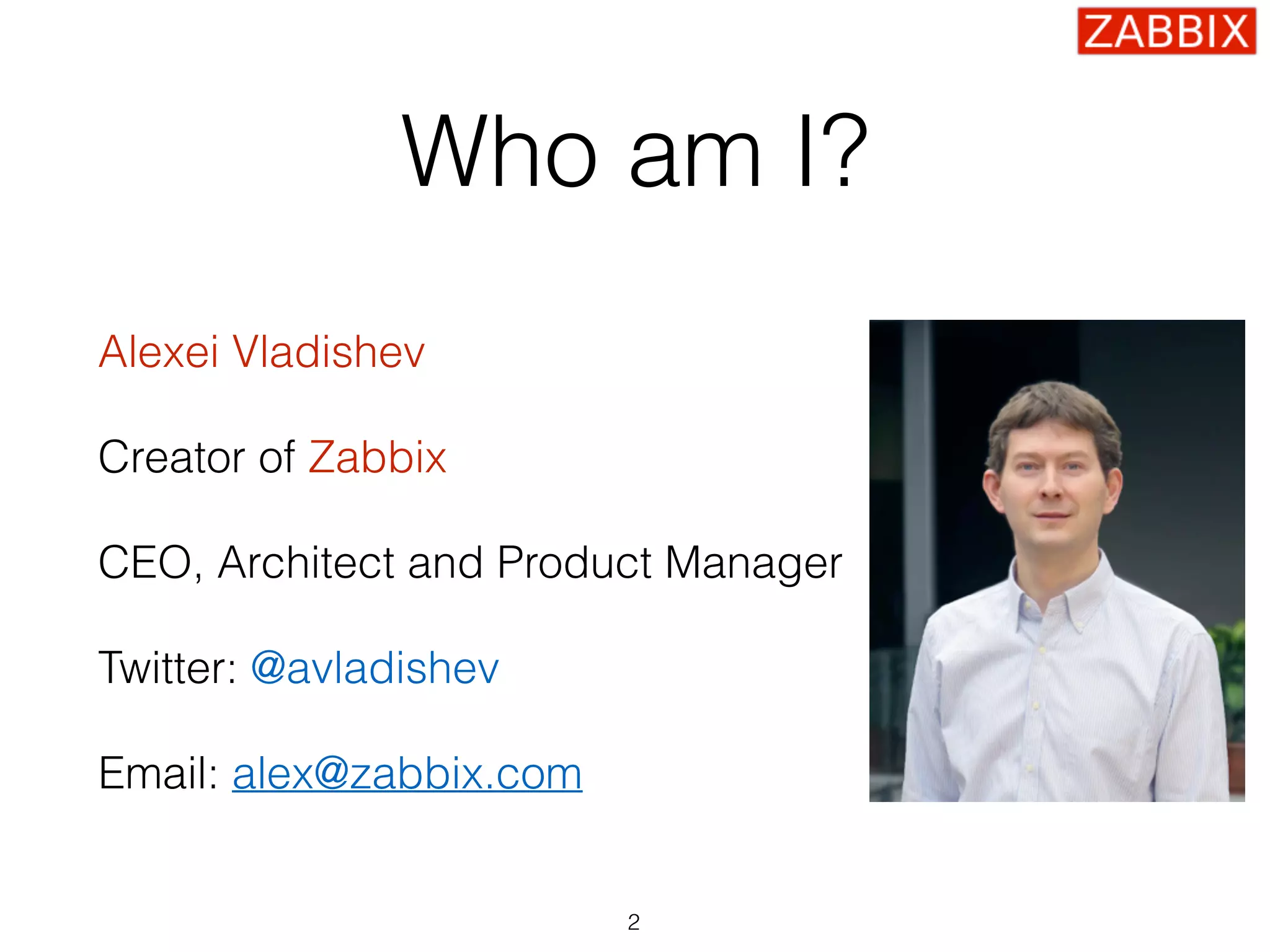 Alexei Vladishev - Zabbix - Monitoring Solution for Everyone | PDF