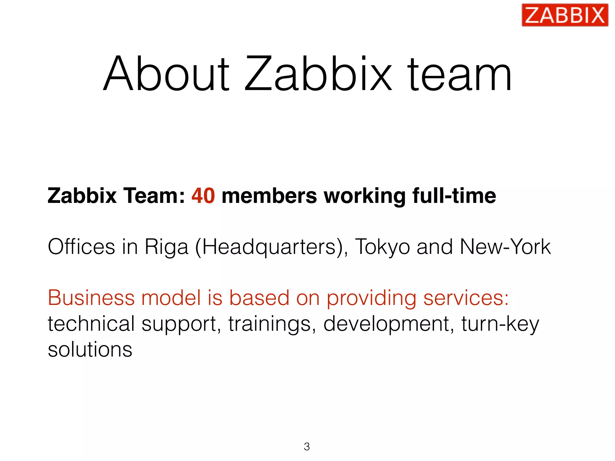Alexei Vladishev - Zabbix - Monitoring Solution for Everyone | PDF