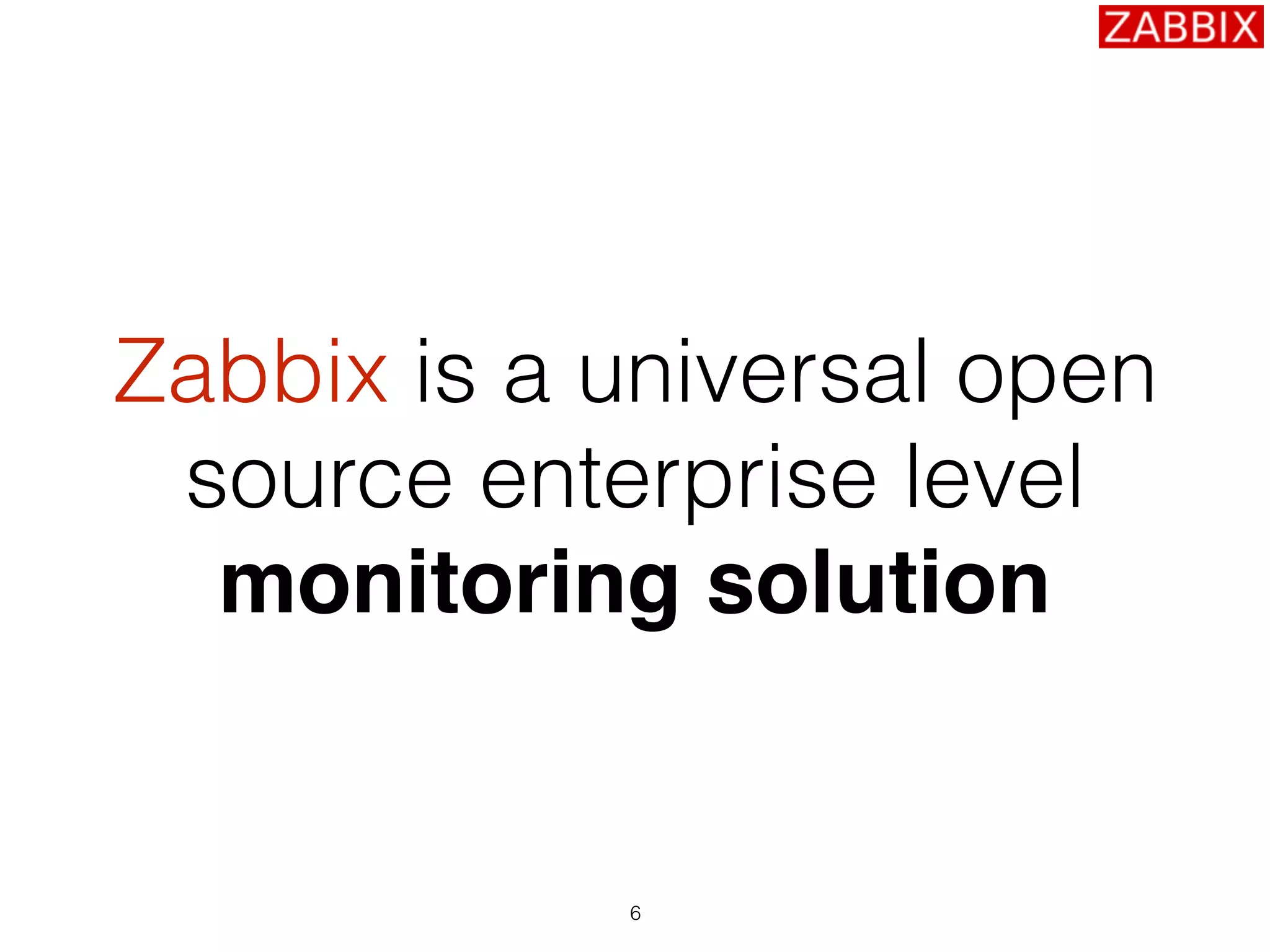Alexei Vladishev - Zabbix - Monitoring Solution for Everyone | PDF