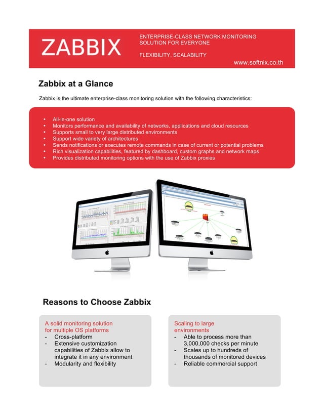 Zabbix Enterprise Network Monitor | PDF