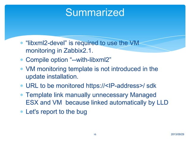 【zabbix 21】trial Of Vm Monitoring Function Of Zabbix 22 Pptx Operating Systems Computer