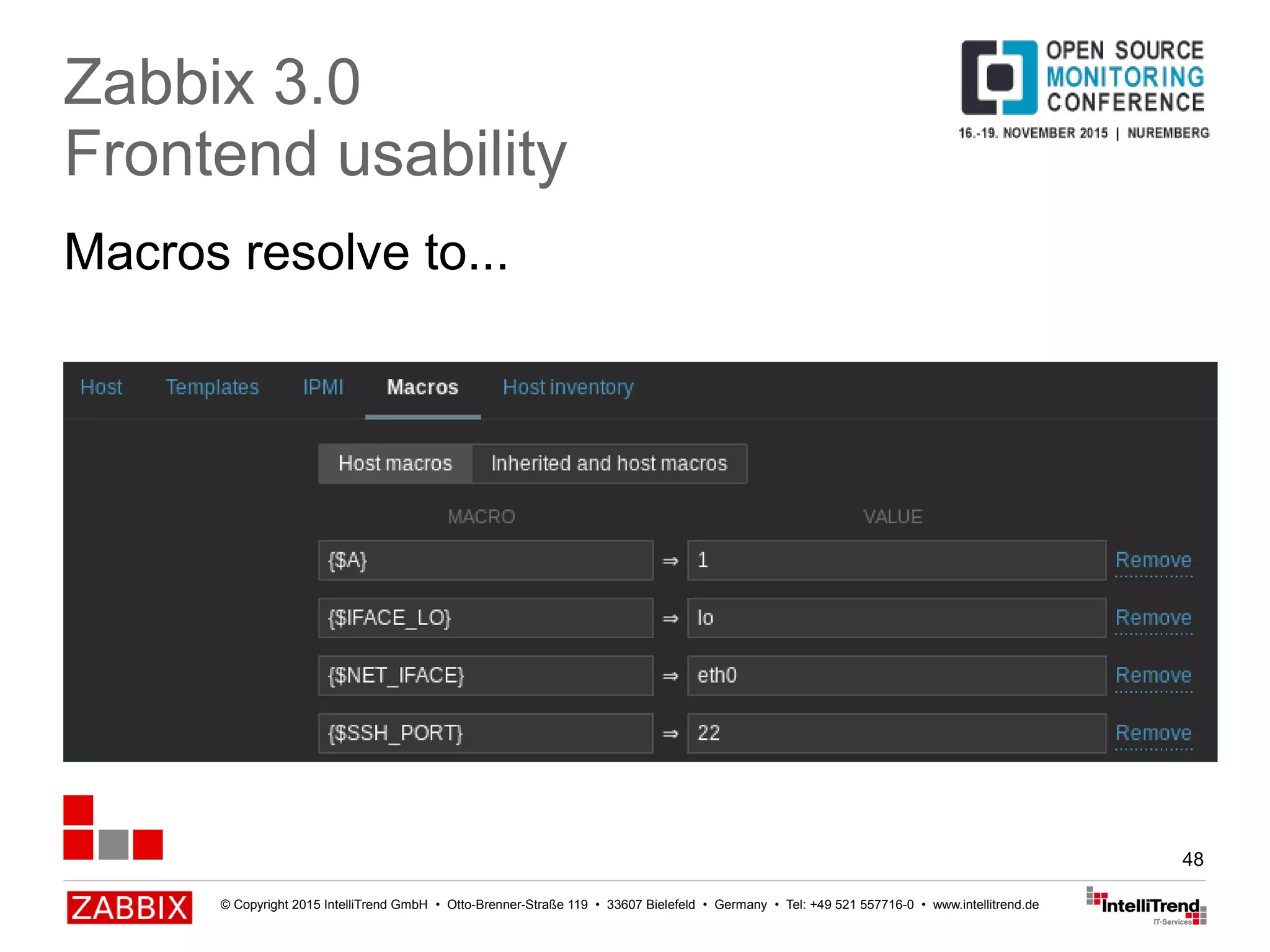 OSMC 2015: Zabbix 3.0. The Simple, the Powerful and the Shiny by Wolfgang Alper | PPT | Free ...