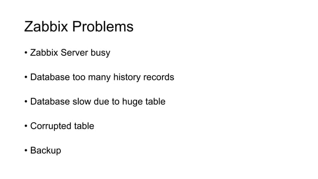 Zabbix At Scale With Elasticsearch Pptx Databases Computer Software And Applications 5217