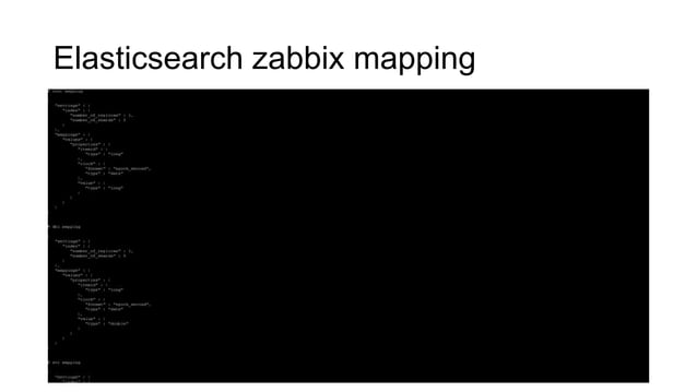 Zabbix at scale with Elasticsearch | PPTX | Databases | Computer Software and Applications