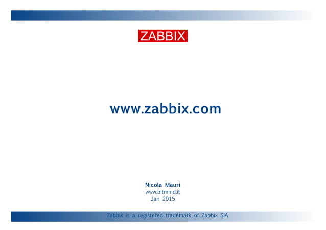 Zabbix monitoring in 5 pictures | PDF | Computing | Technology & Computing