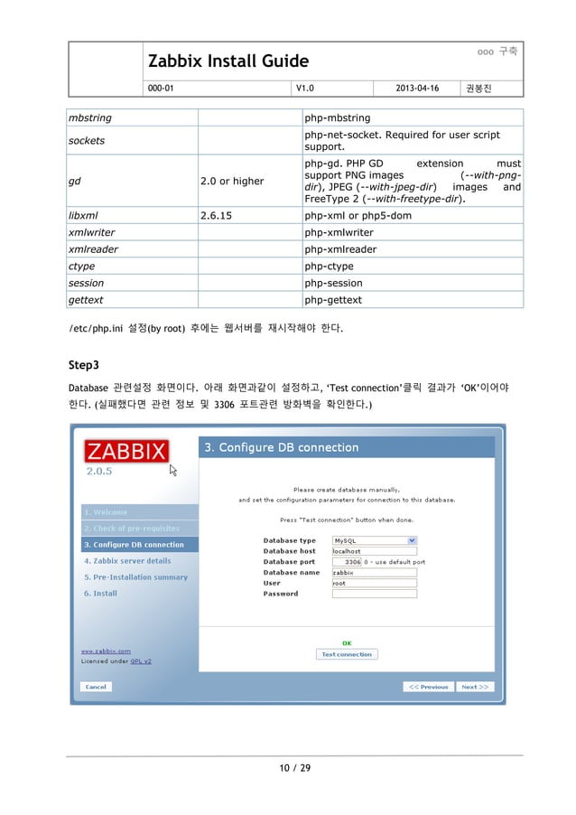 [오픈소스컨설팅]Zabbix Installation and Configuration Guide | PDF
