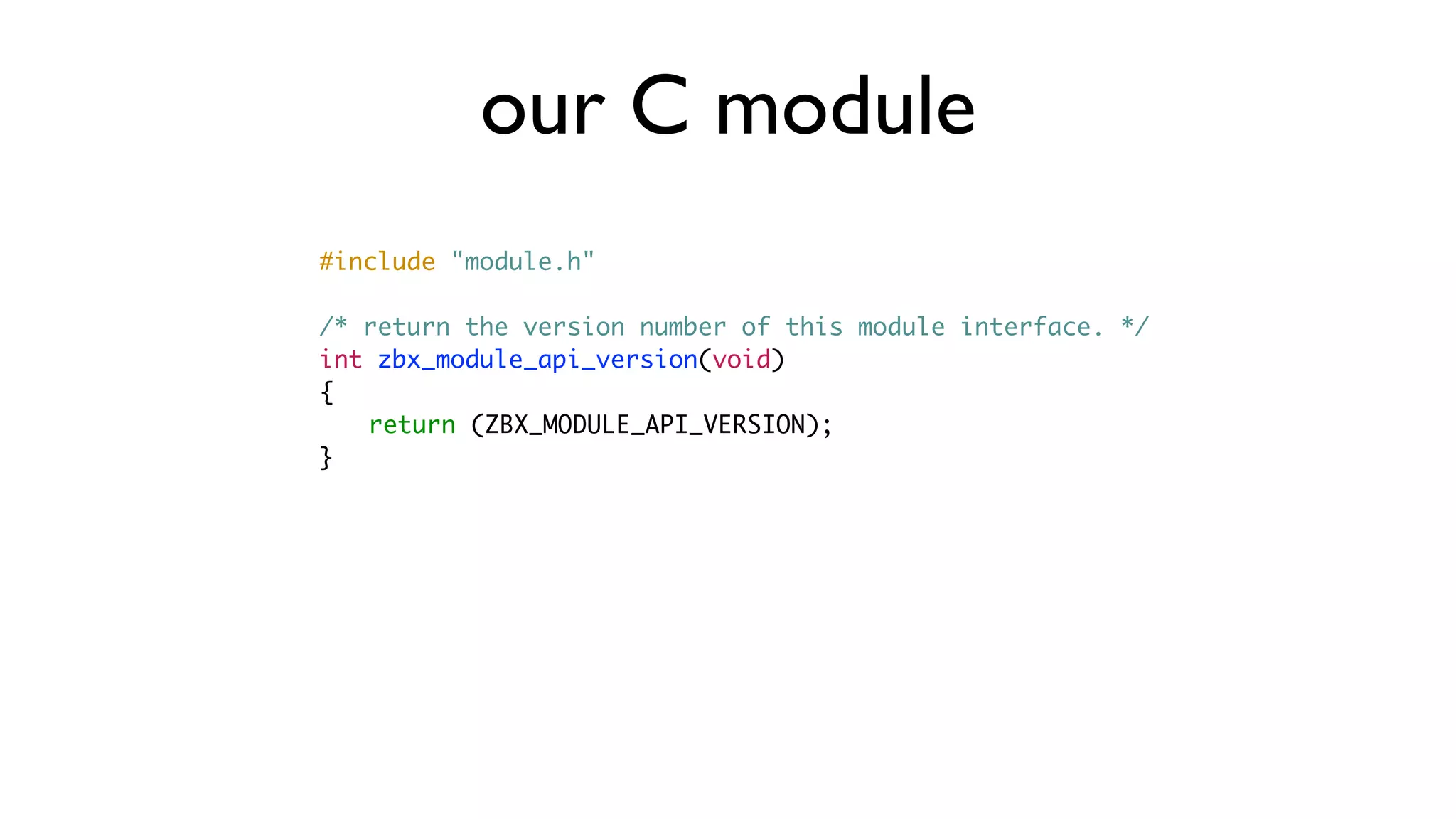 Zabbix LLD from a C Module by Jan-Piet Mens | PPT