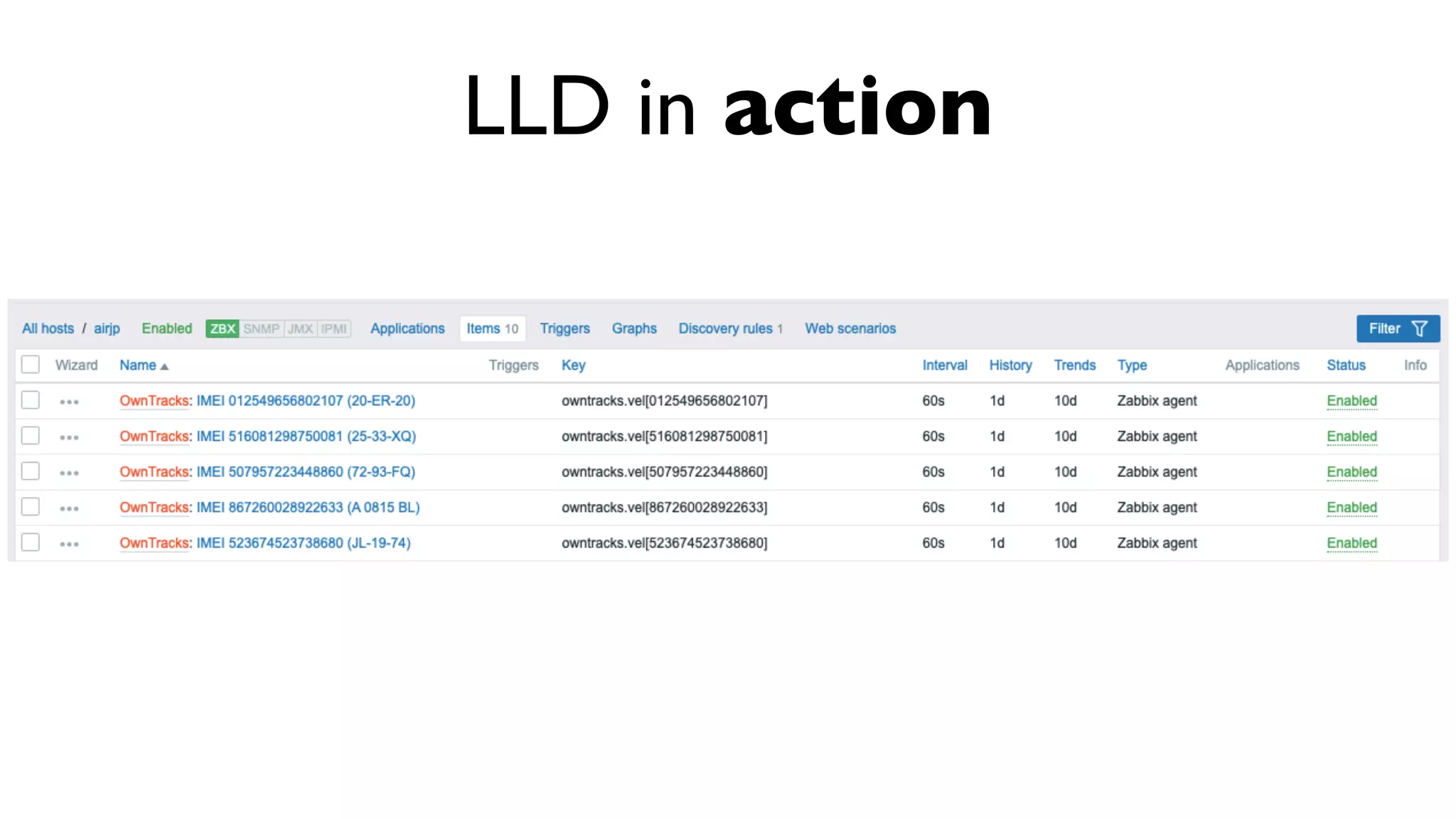 Zabbix LLD from a C Module by Jan-Piet Mens | PPT