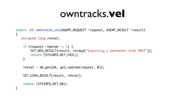 Zabbix LLD from a C Module by Jan-Piet Mens | PPT