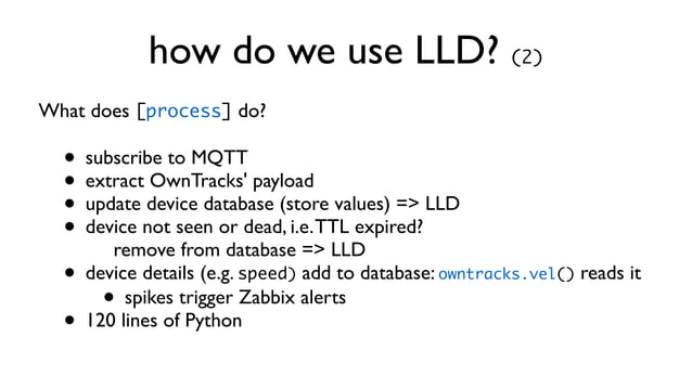 Zabbix LLD from a C Module by Jan-Piet Mens | PPT