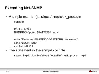 SNMP, for those times you can't install the Zabbix agent. - Zabbix ...