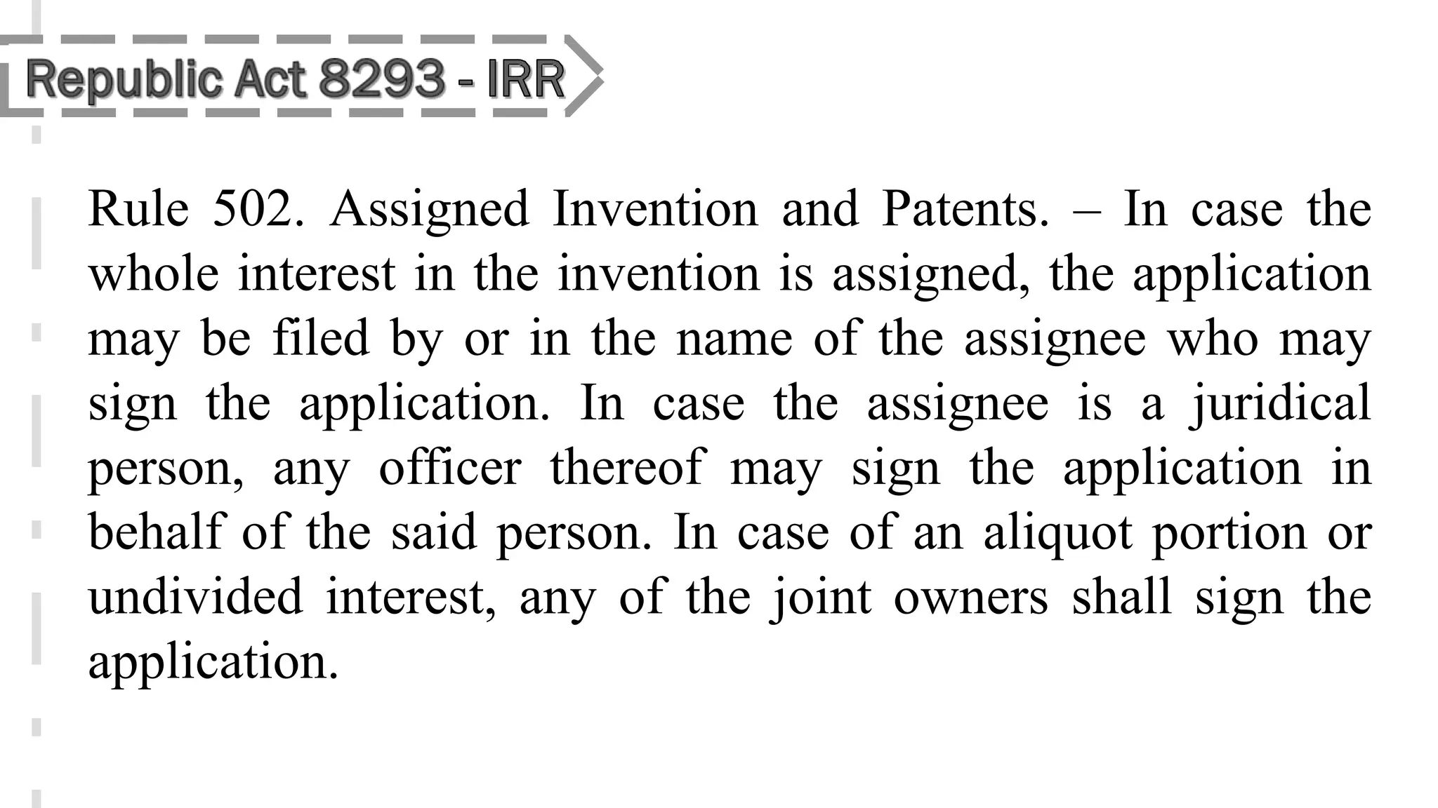 ZACARIA, SITTIE ALYANNA N. - RA 6713 & RA 8293.pptx