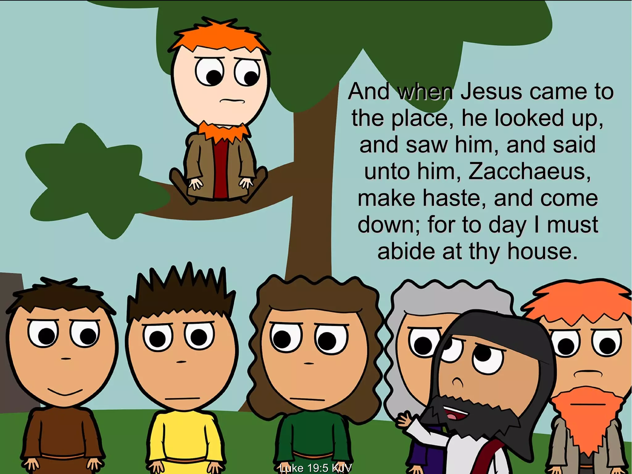 Zacchaeus the Tax Collector (2016) | ODP