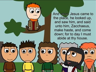 Zacchaeus the Tax Collector (2016) | ODP