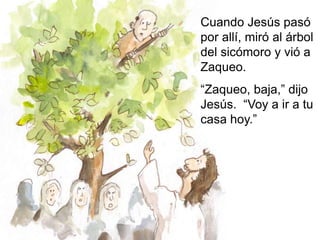 leccion de ZAQUEO | PPT