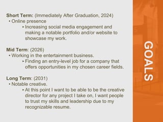 Project & Portfolio I: Personal Branding | PPTX