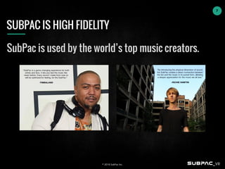 Zach Jaffe (SubPac) Feeling Sound with SubPac Physical Audio Systems | PDF