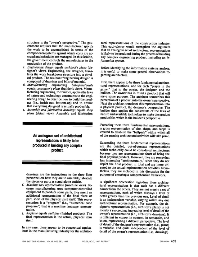 Zachman framework | PDF Zachman framework | PDF