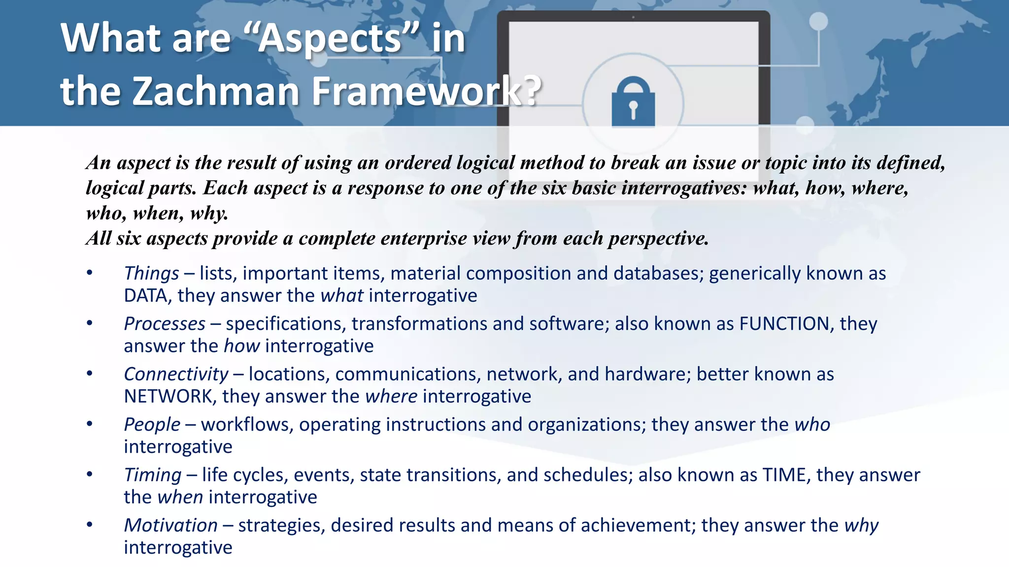 Zachman Enterprise Security Architecture | PPT