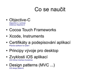 Začínáme iOS vývoj | PPT