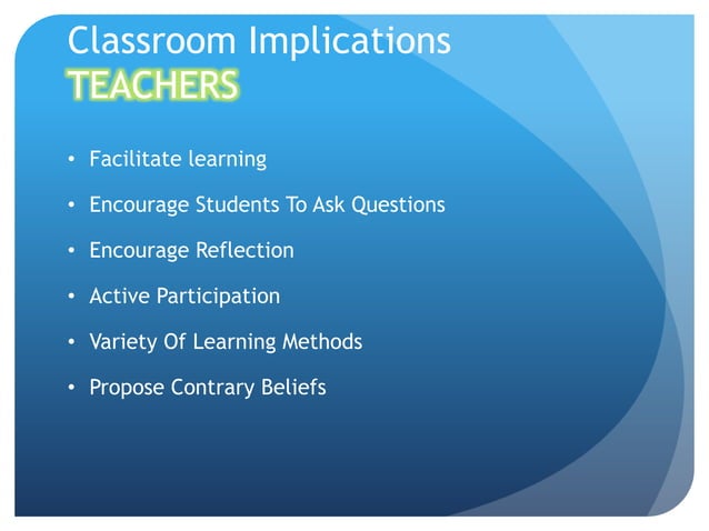 Zack constructivismlearningtheory | PPTX