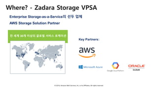 Zadara Storage를 활용하여 AWS로 데이터 마이그레이션하기::박응찬::AWS Summit Seoul 2018 | PDF