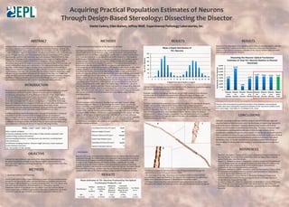 Acquiring Practical Population Estimates of Neurons Through Design ...