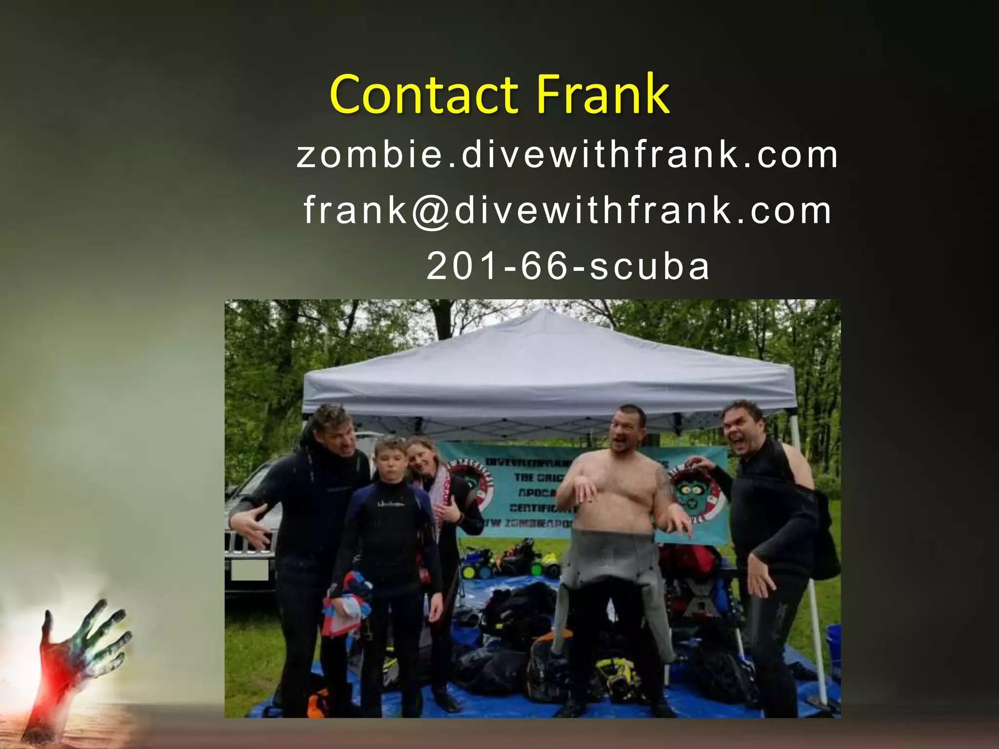 PADI Zombie Apocalypse Diver Explained | PPTX