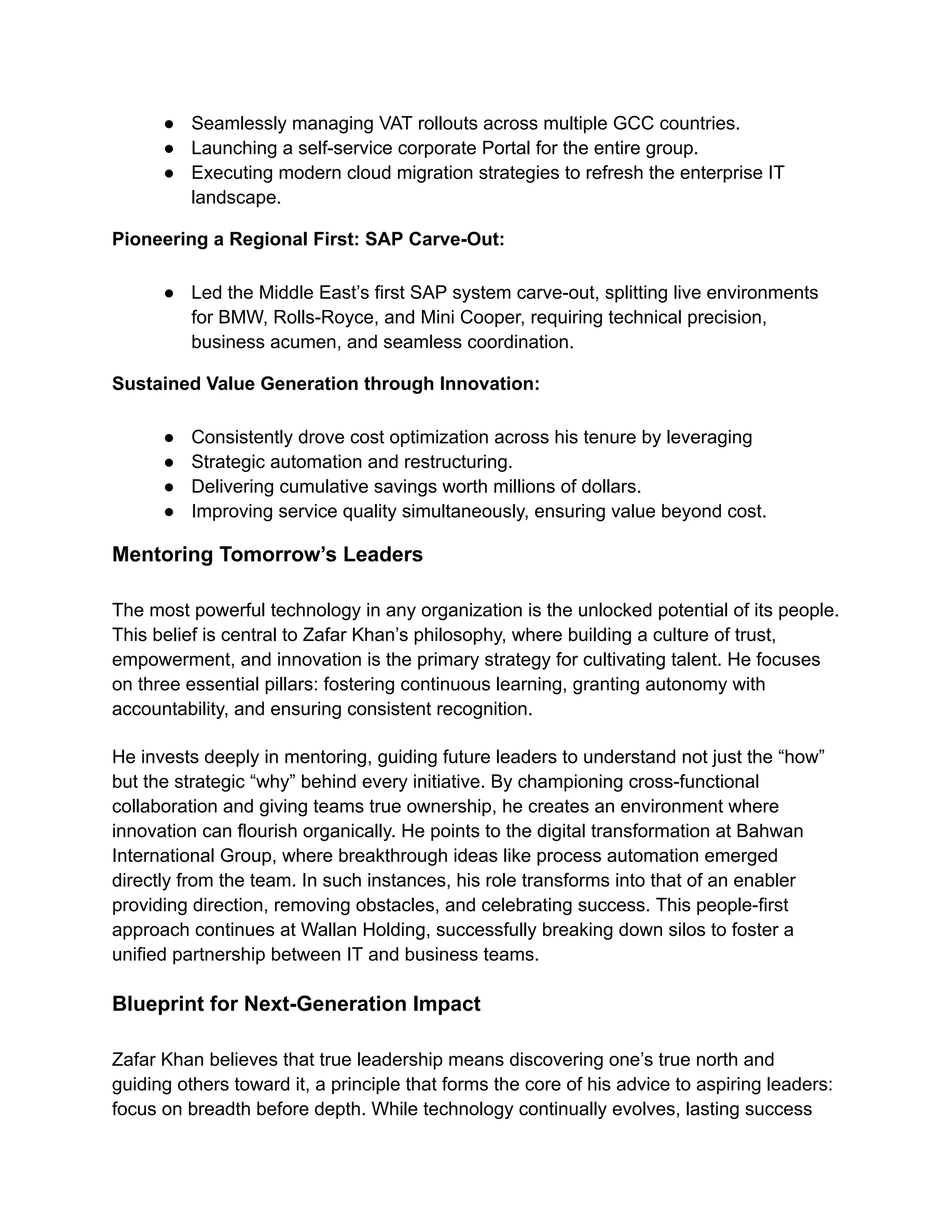 Zafar Khan_ Merging Strategic Vision with Pragmatic Execution in ...